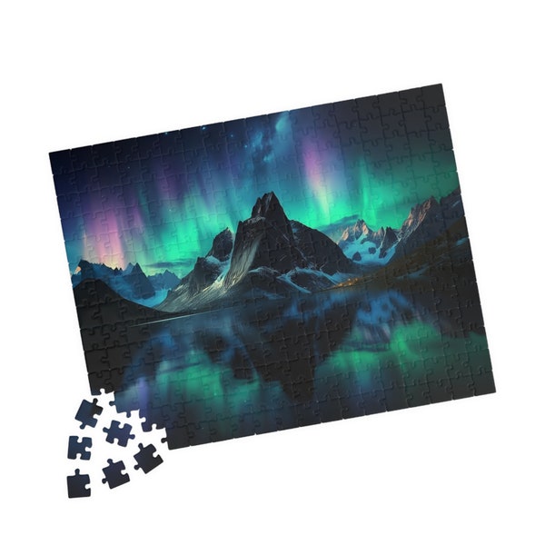 Northern Lights Puzzle - Etsy