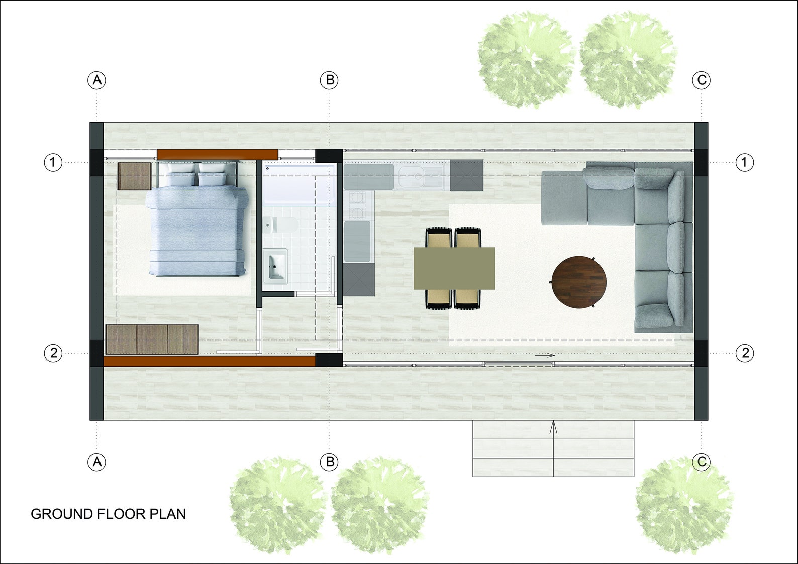 Tiny House, Digital House Plan, Tiny House Bundle, House Plan ...