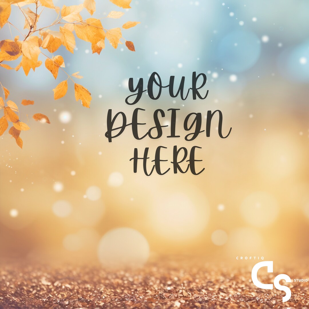 Fall Background Flatlay Product Background Mockup Christmas Holiday ...