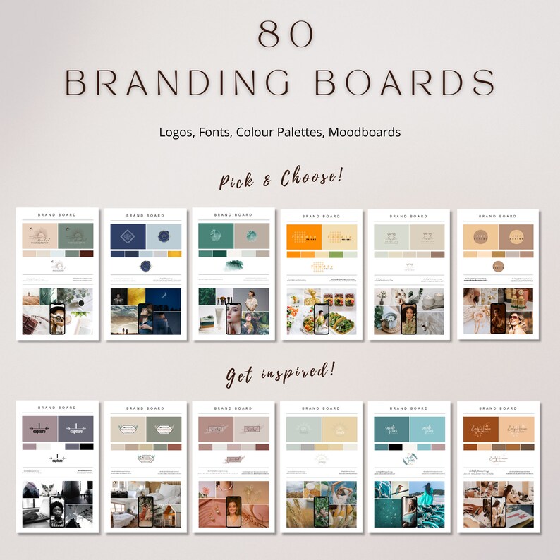 DIY Branding Package, DIY Branding Kit, Logo Kit, Business Branding ...