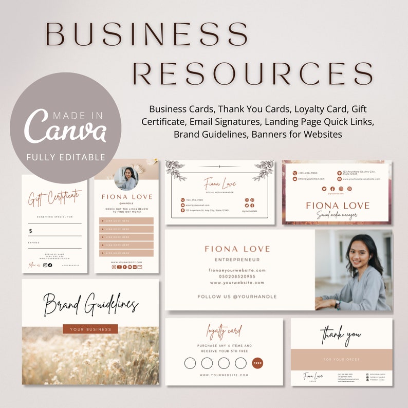 DIY Branding Package, DIY Branding Kit, Logo Kit, Business Branding ...