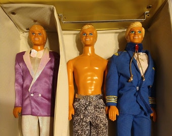 Vintage NOS Mod Ken Outfit, 1970's Ken Rally Gear, Ken Outfit 1429, Mod ...