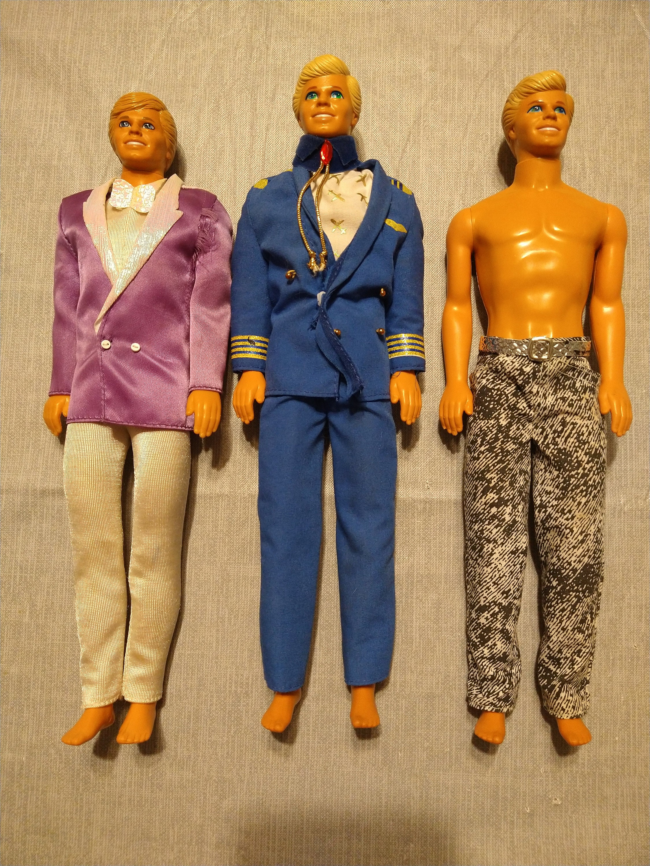 Vintage Ken Dolls and Case - Etsy