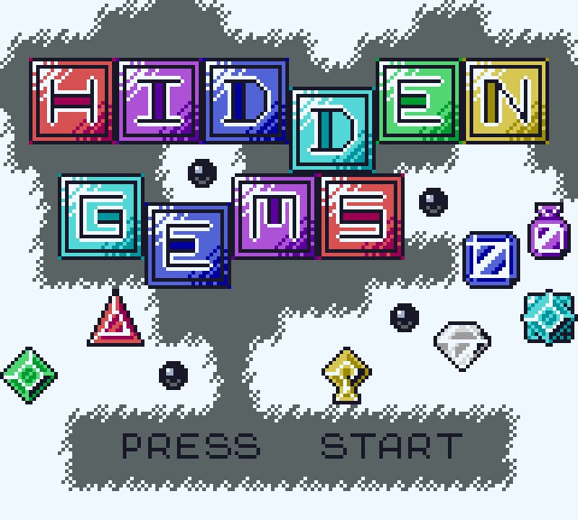 Hidden Gems game Boy Game, Cassette Box Cartridge - Etsy