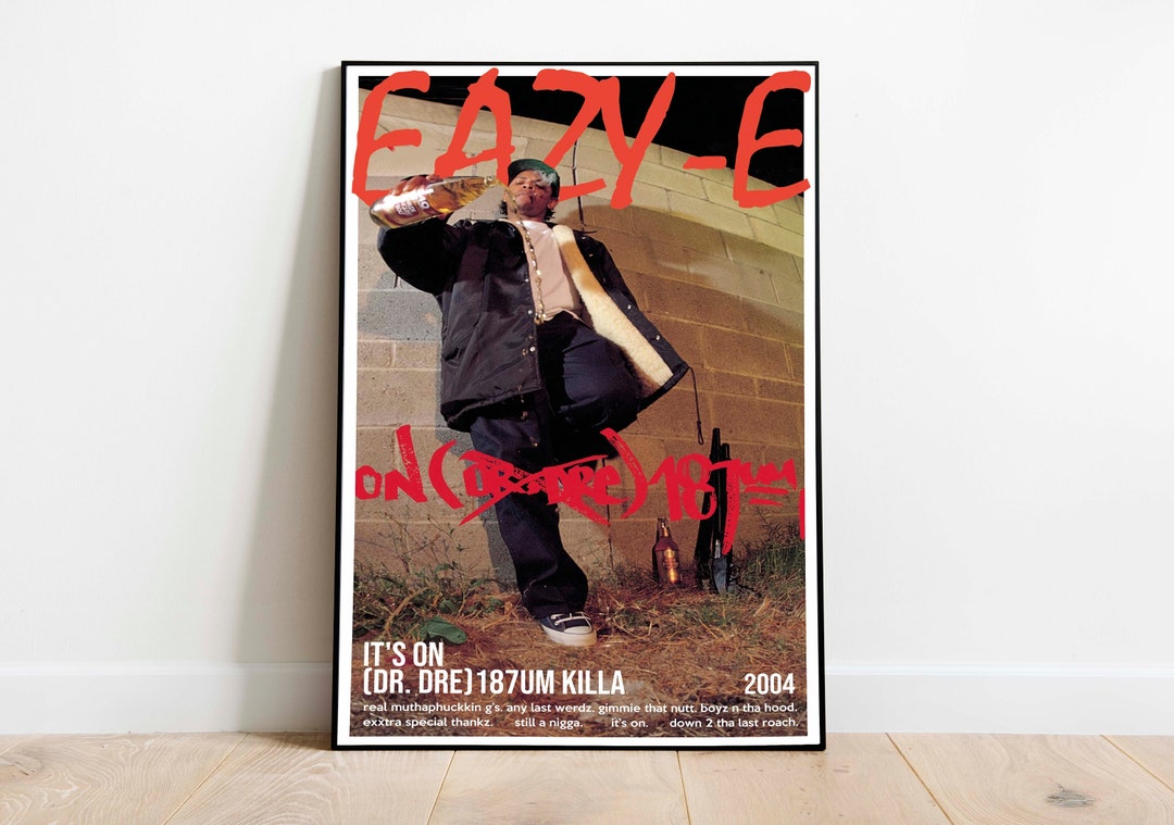 EAZY-E, Music, Album, Digital Poster, Trendy Lyrics, Gift, Rap, King - Etsy