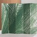 Leaf Print Screen Green Plant 3D Divider Free Standing Art Decor ...