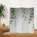 Leaves Screen Print Room Divider Freestanding Panel Branches Room ...