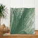 Leaf Print Screen Green Plant 3D Divider Free Standing Art Decor ...