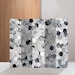 Gray Hexagon Screen Room Divider Panel Geometric Abstract Modern ...
