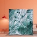 Wave Print Screen Canvas Seascape Divider Freestanding Ocean Art Decor ...