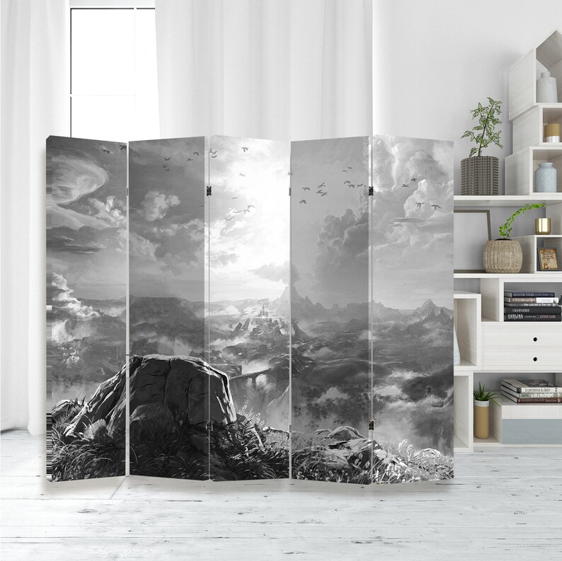 Magic Scenery Prints Canvas Room Divider Zelda Screen Baby Decor ...