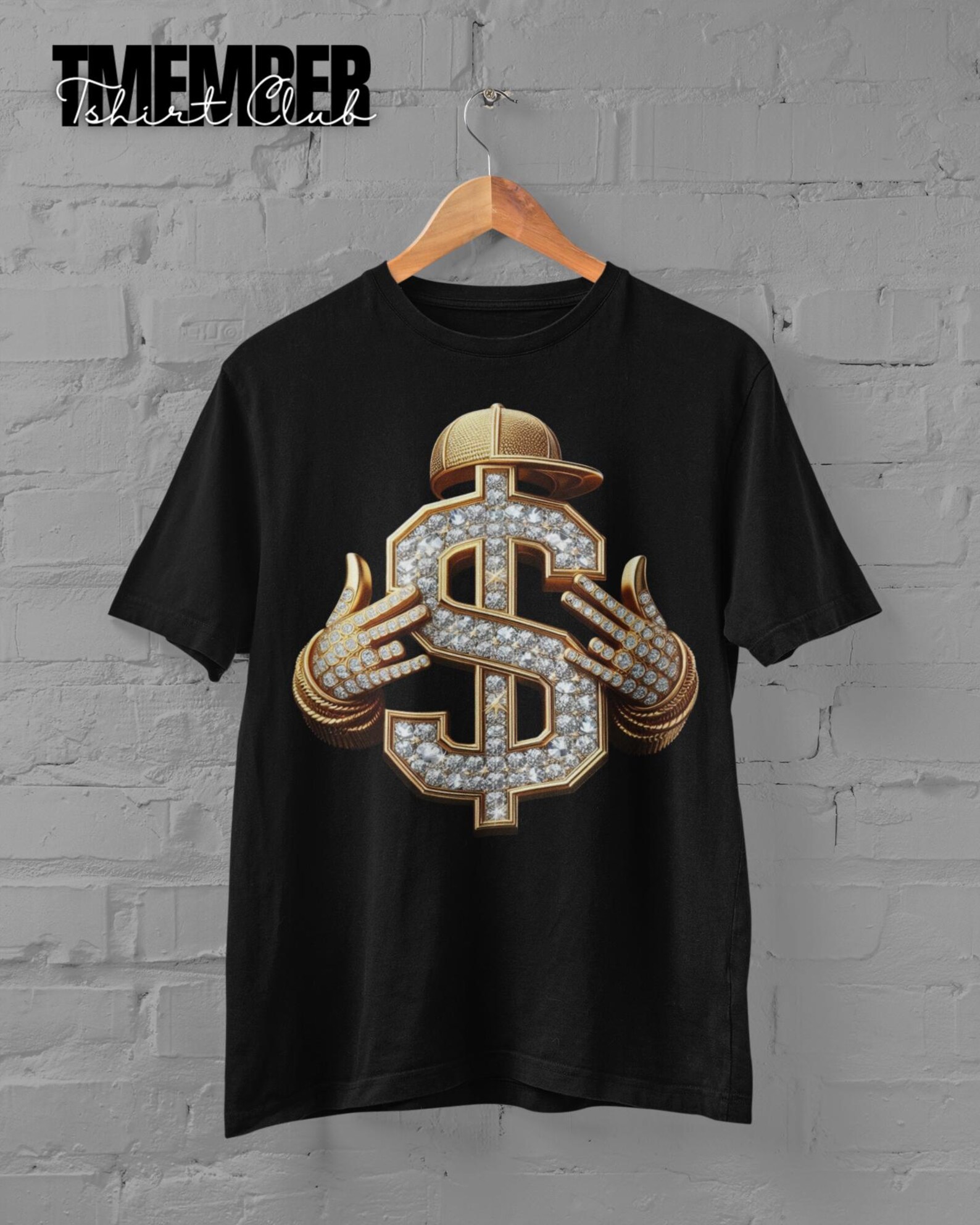 Money Sign Bling Graphic T-shirt – Hip-hop Hustle & Streetwear Tee - Etsy