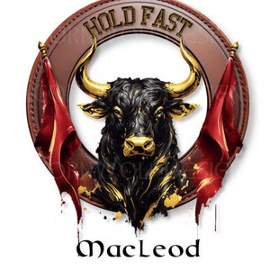 Macleod Clan Crest Digital Art, Scottish Coat of Arms Download ...