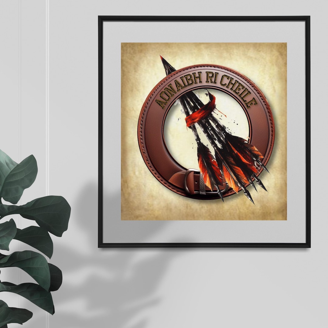 Cameron Clan Crest Digital Art, Scottish Coat of Arms Download ...