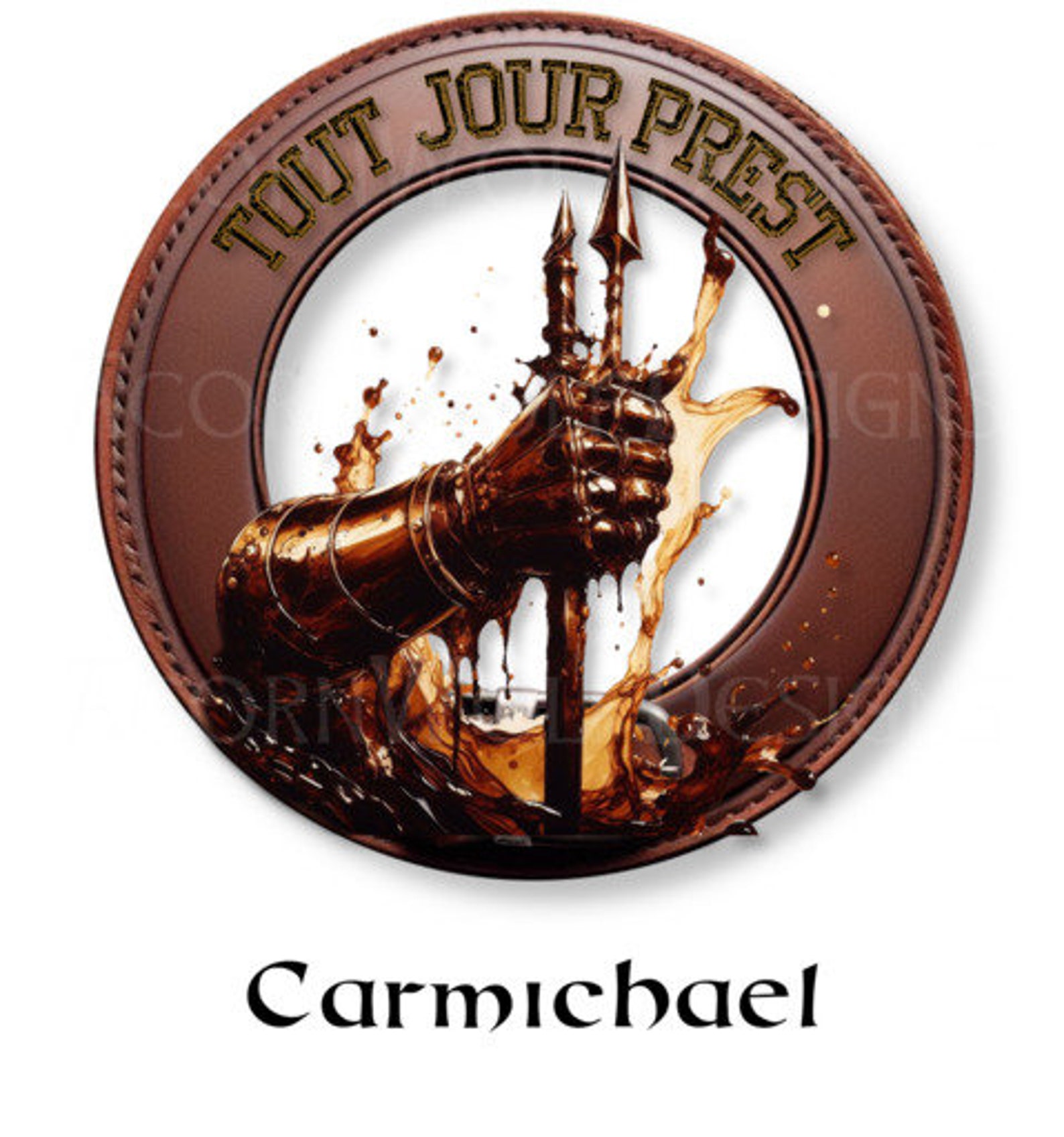 Carmichael Clan Crest Digital Art, Scottish Coat of Arms Download ...