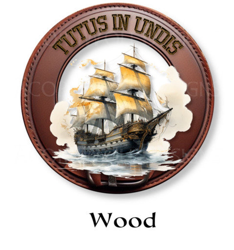 Wood Clan Crest Digital Art, Scottish Coat of Arms Download, Personal ...