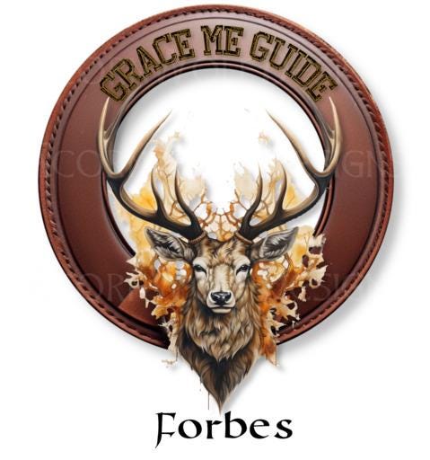 Forbes Clan Crest Digital Art, Scottish Coat of Arms Download, Personal ...