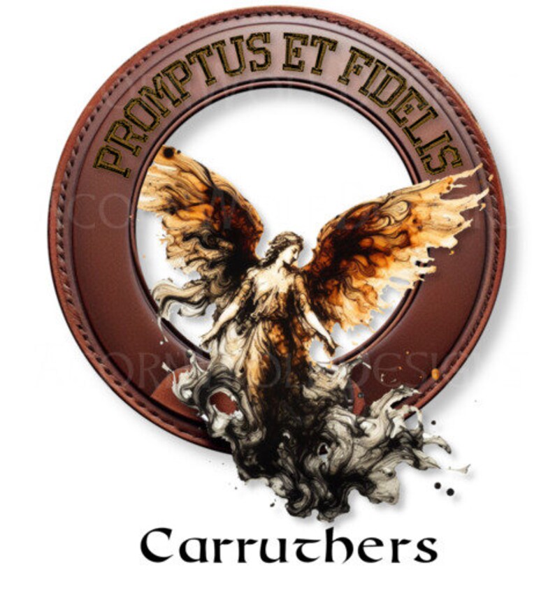 Carruthers Clan Crest Digital Art, Scottish Coat of Arms Download ...