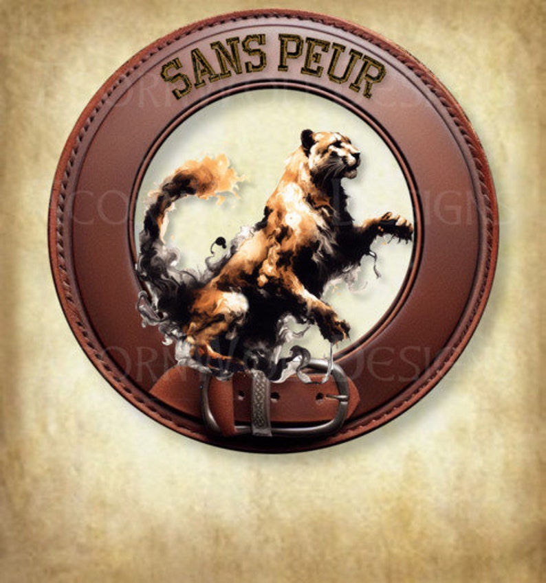 Sutherland Clan Crest Digital Art, Scottish Coat of Arms Download ...