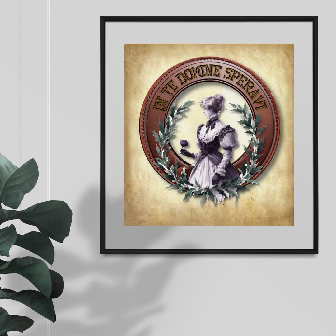 Lyon Clan Crest Digital Art, Scottish Coat of Arms Download, Personal ...