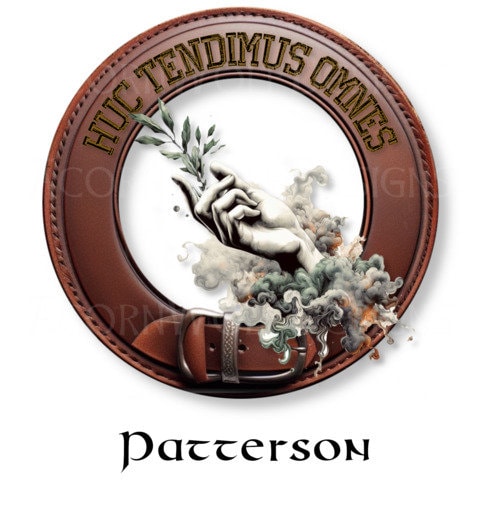 Patterson Clan Crest Digital Art, Scottish Coat of Arms Download ...