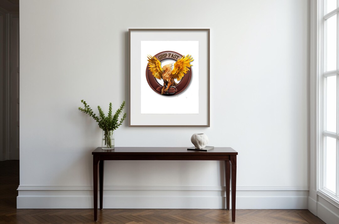 Leslie Clan Crest Digital Art, Scottish Coat of Arms Download, Personal ...