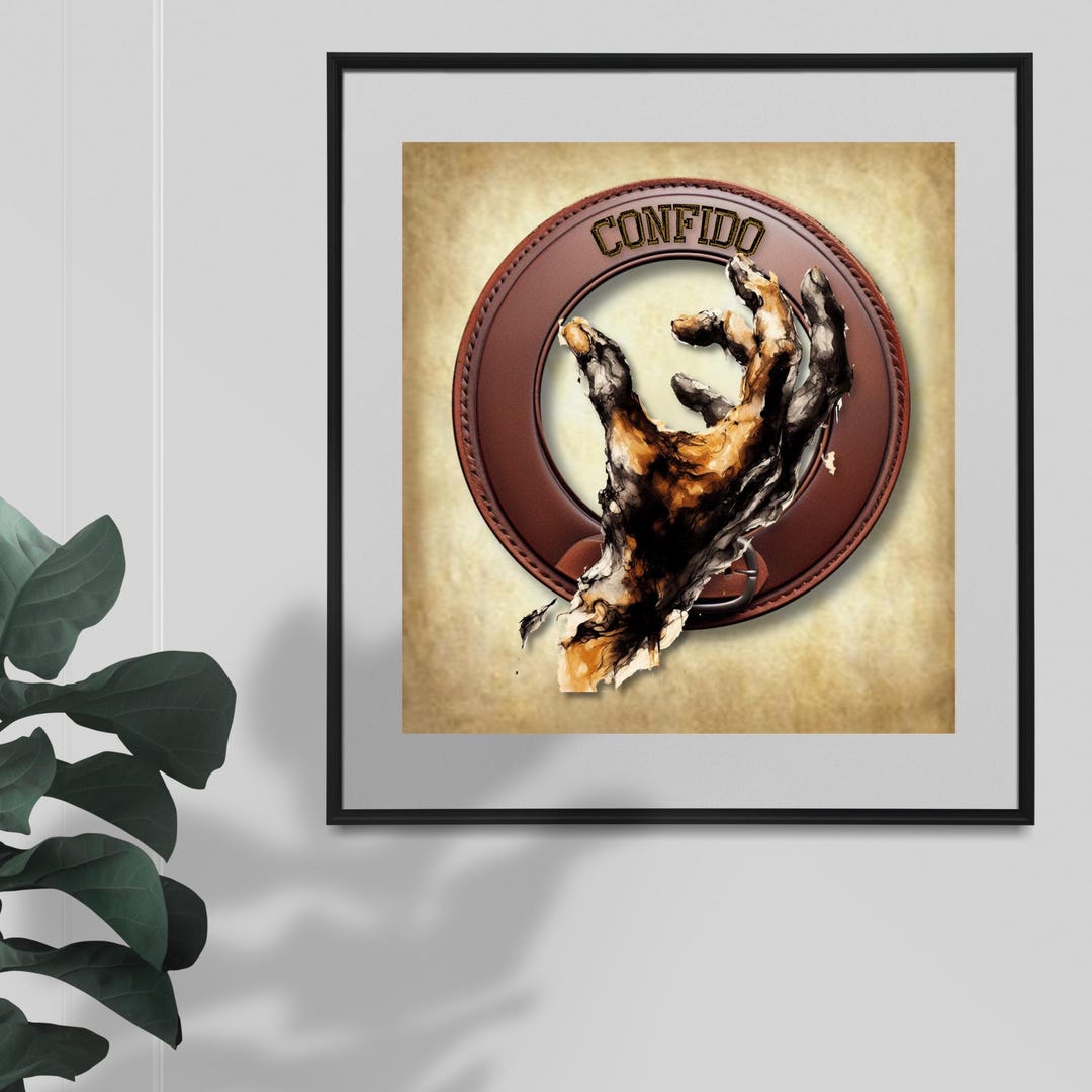 Boyd Clan Crest Digital Art, Scottish Coat of Arms Download, Personal ...