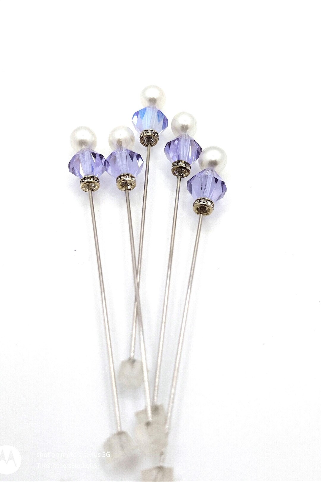 Decorative Pins Wedding Decor Counting Pins Crystal Bead Pin - Etsy