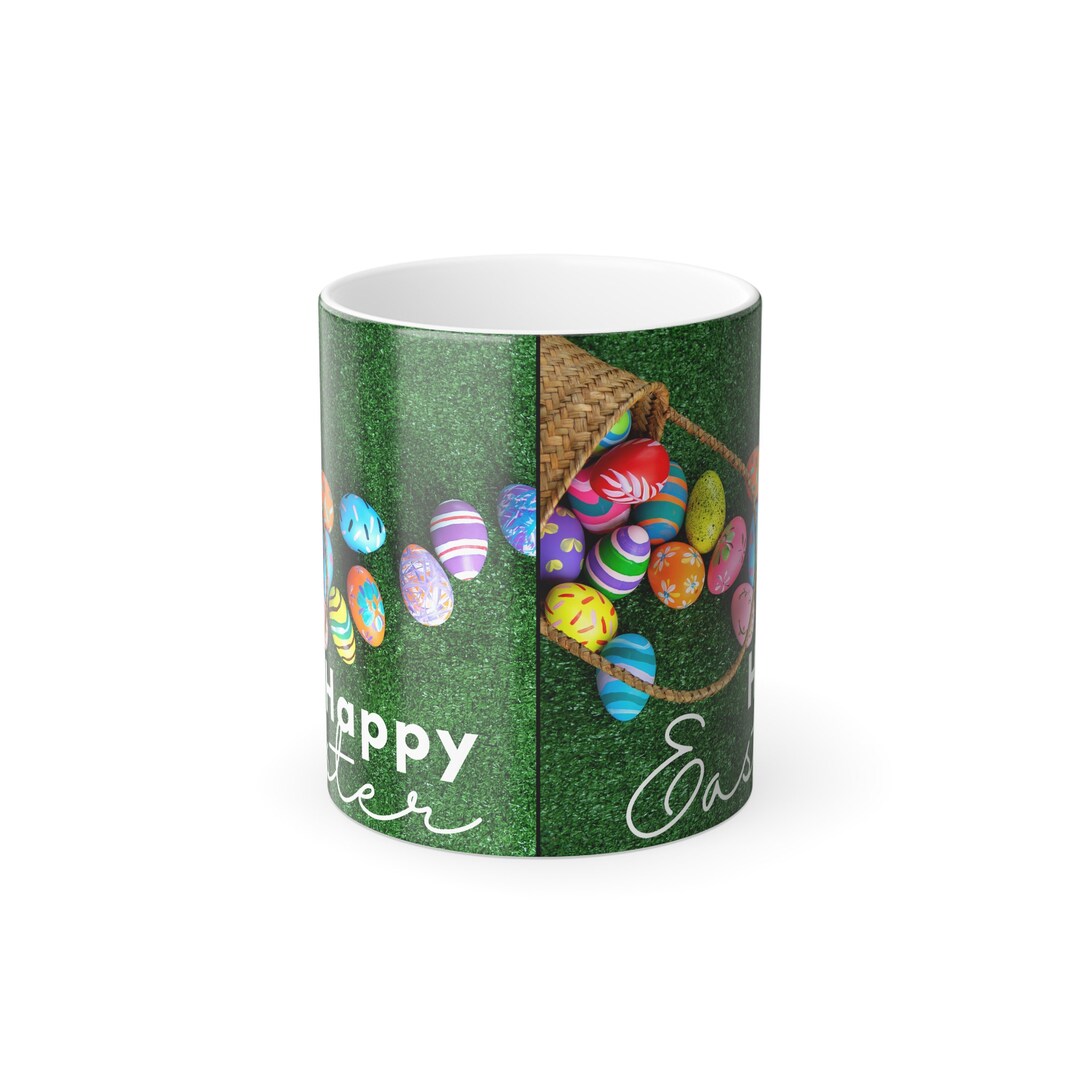 Color Morphing Mug, 11oz ,taza De Easter, Taza Para Regalo De Easter ...