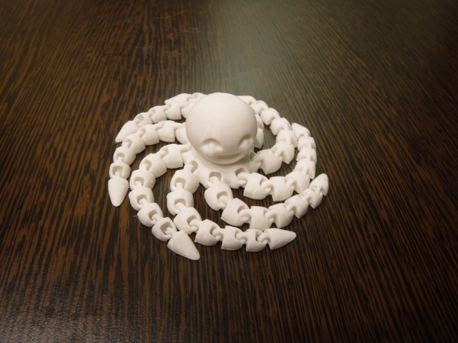 Smiling Articulated Flexi Octopus STL File for 3d-printing - Etsy