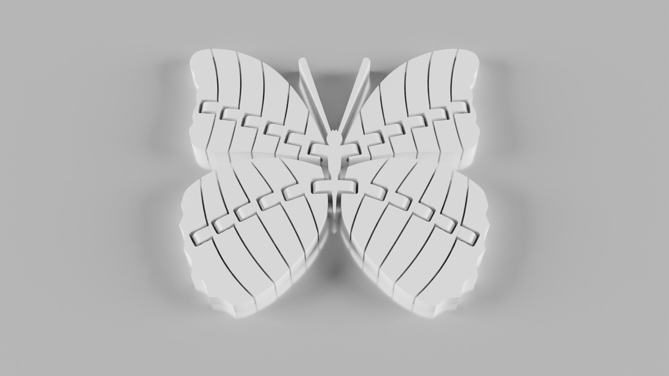 Articulated Butterfly Fidget Toy | STL File - Etsy