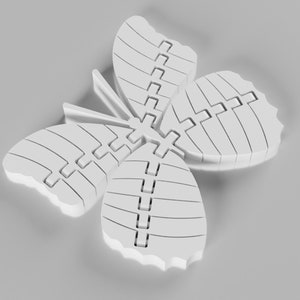 Articulated Butterfly Fidget Toy | STL File - Etsy