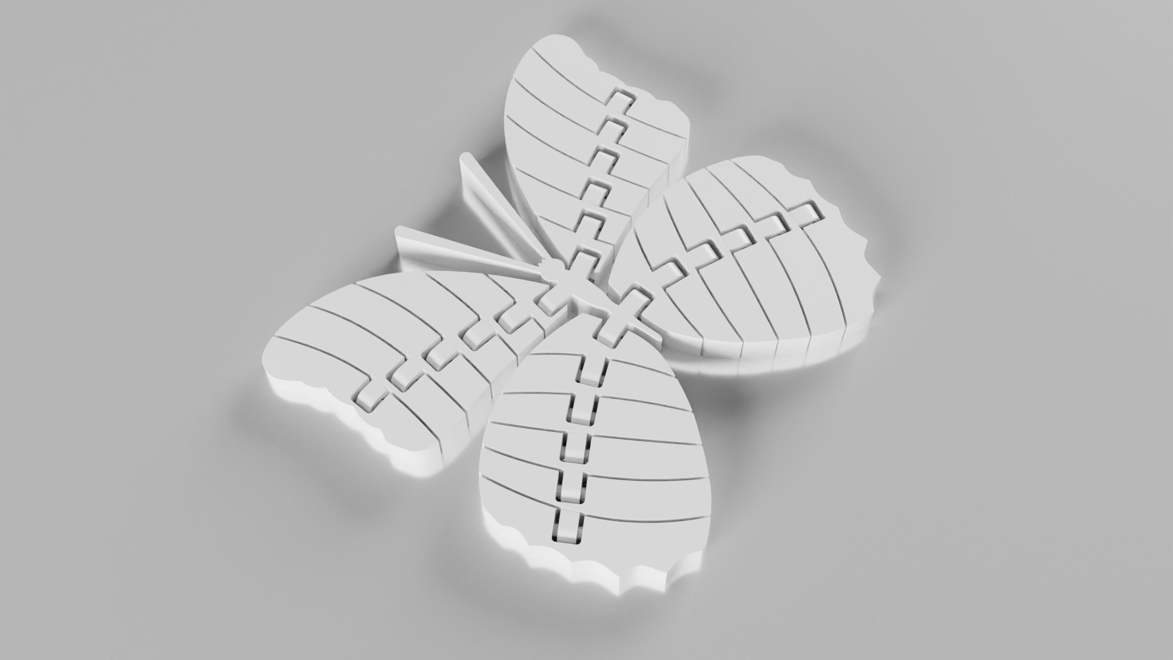 Articulated Butterfly Fidget Toy | STL File - Etsy