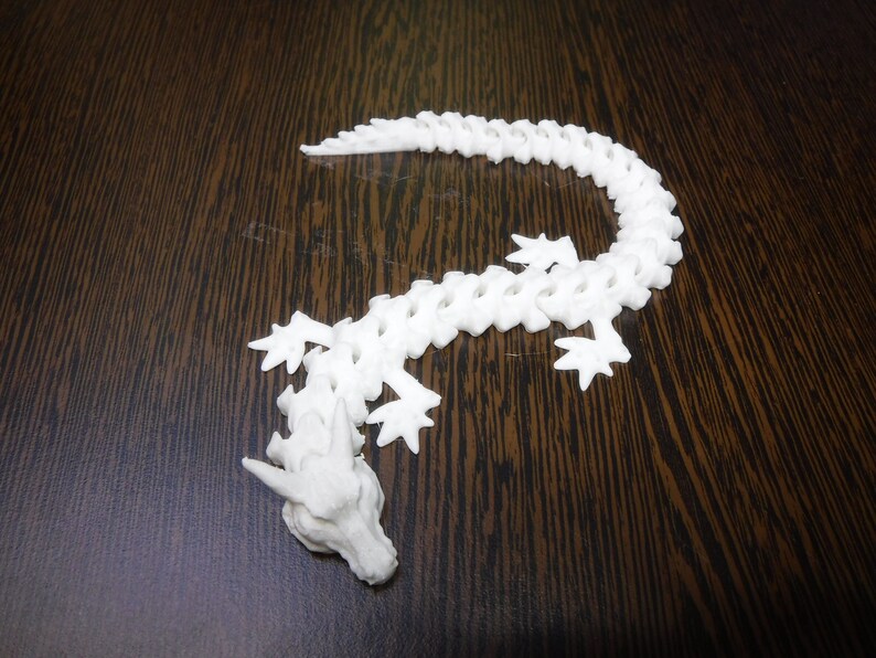 Articulated Flexi Dragon Fidget Toy | STL File - Etsy