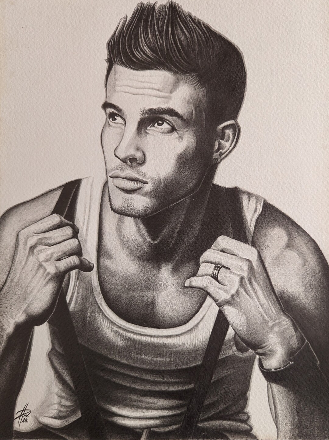Portrait Drawing Realistic Drawing Hyper Realistic Hand Drawn Pencil Portrait Portrait From 