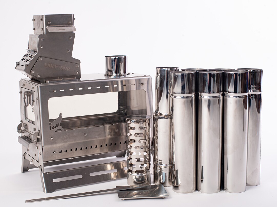 Pellet Stove for a Tent or Camper! Mini Pellet Burner for Outdoor ...