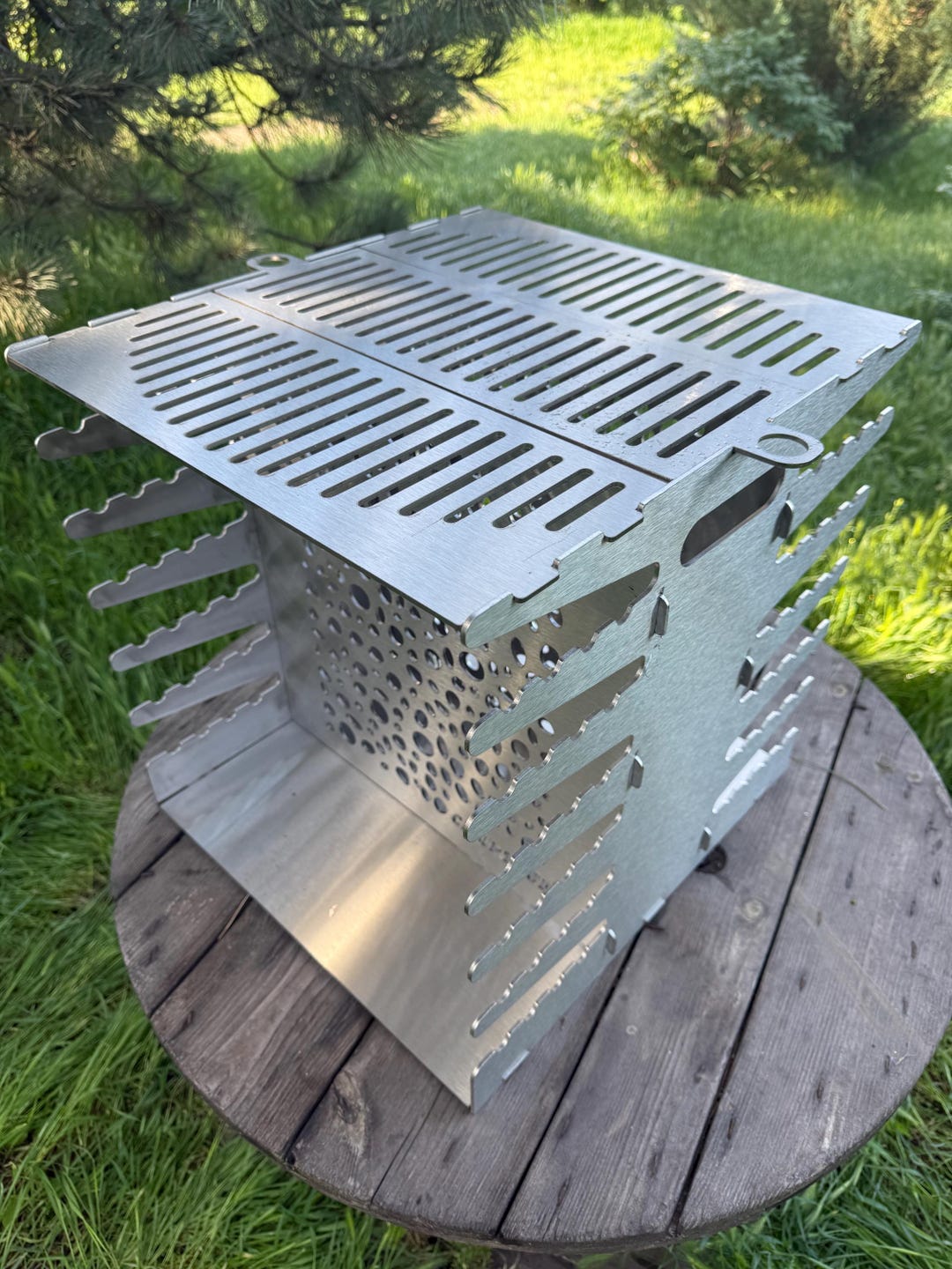 Vertical Barbeque! Barbeque Grill! Wood Grill. Charcoal Grill. A Place ...