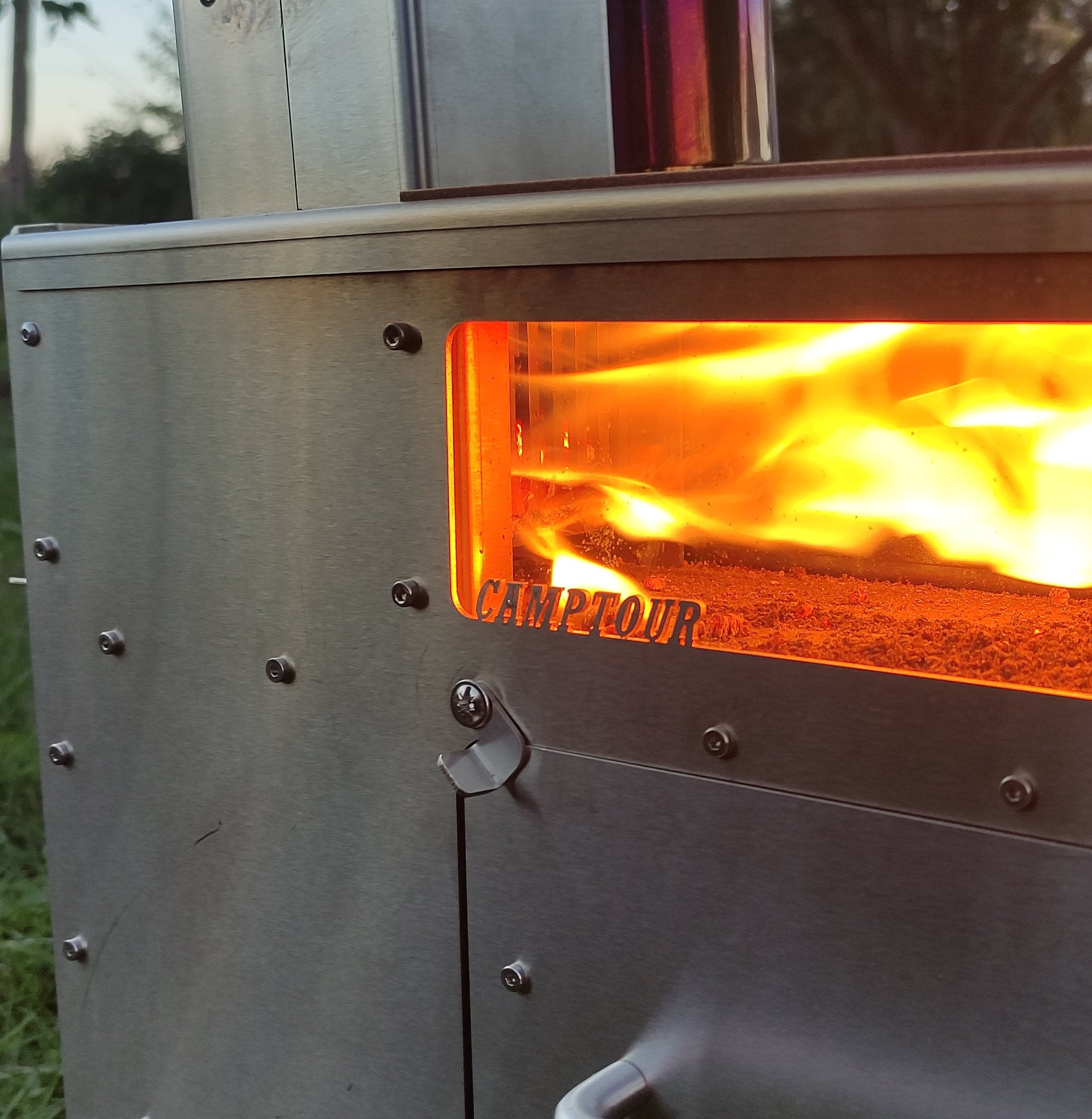 Rocket Pellet Stove With Oven and Large Cooking Surface for Cooking Set ...