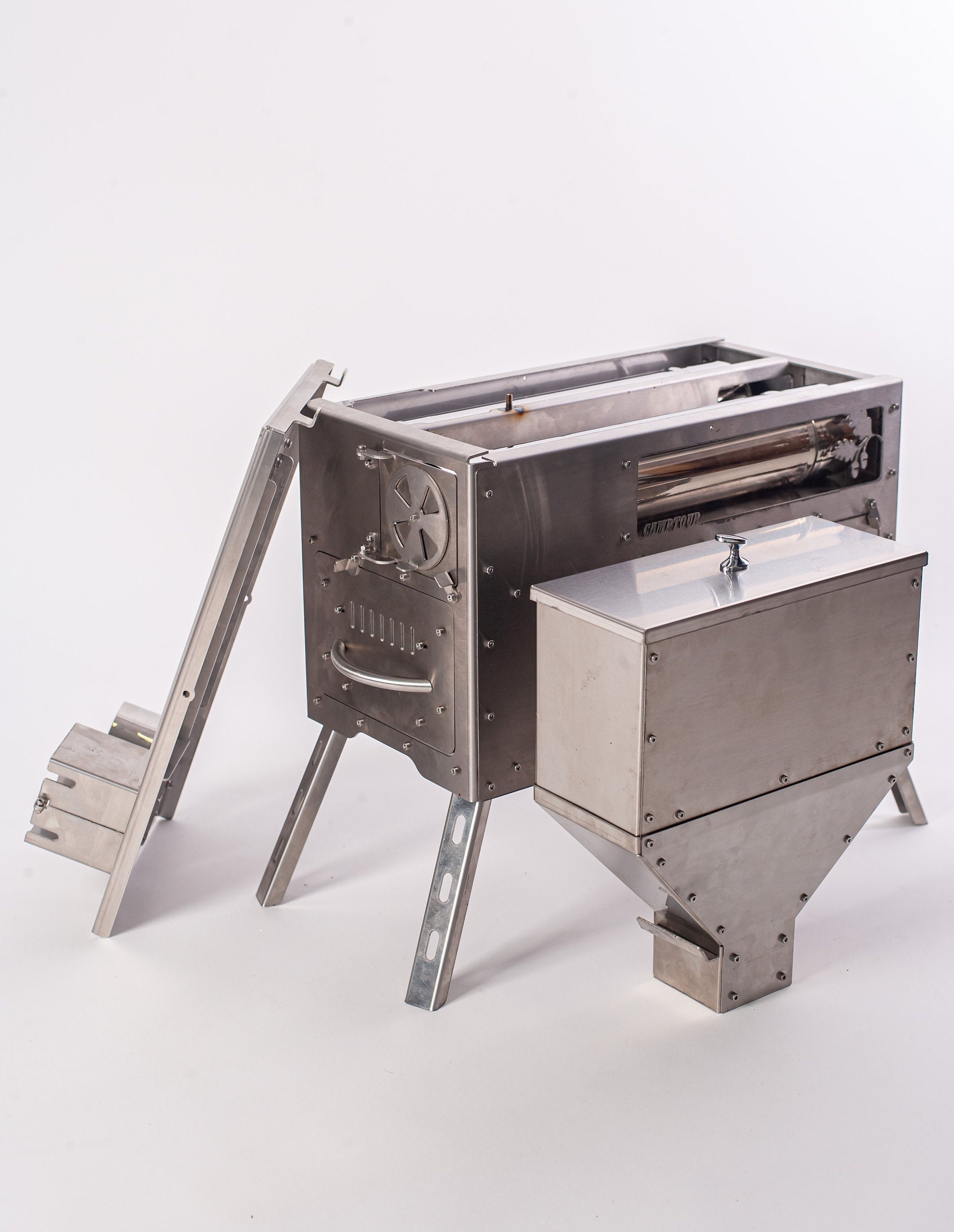 Portable Pellet Stove With Oven and Large Cooking Surface for Cooking ...