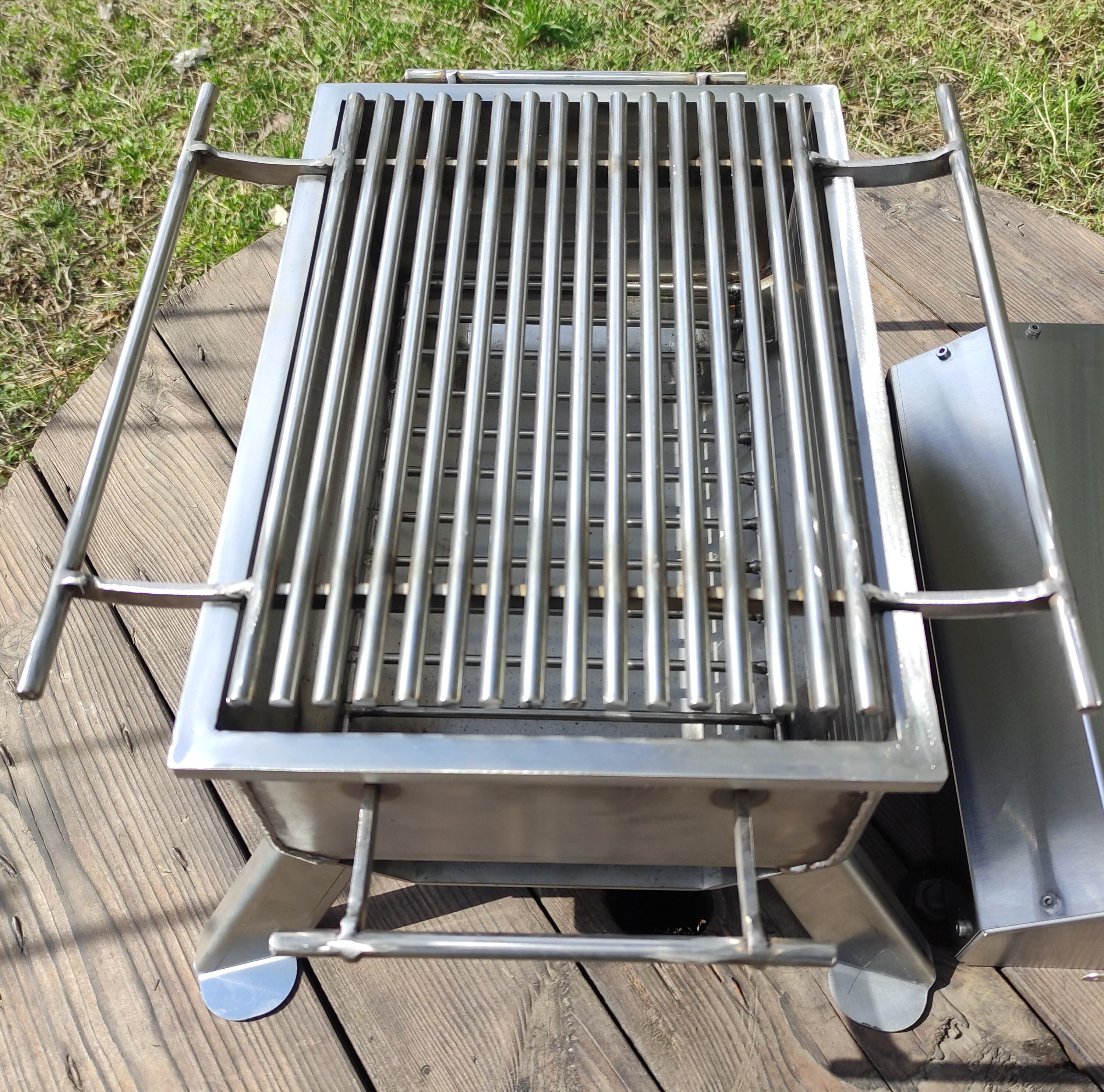GRILL Grate! Plancha, Grill Pan or Barbecue Pan! Stainless Steel Fryer ...