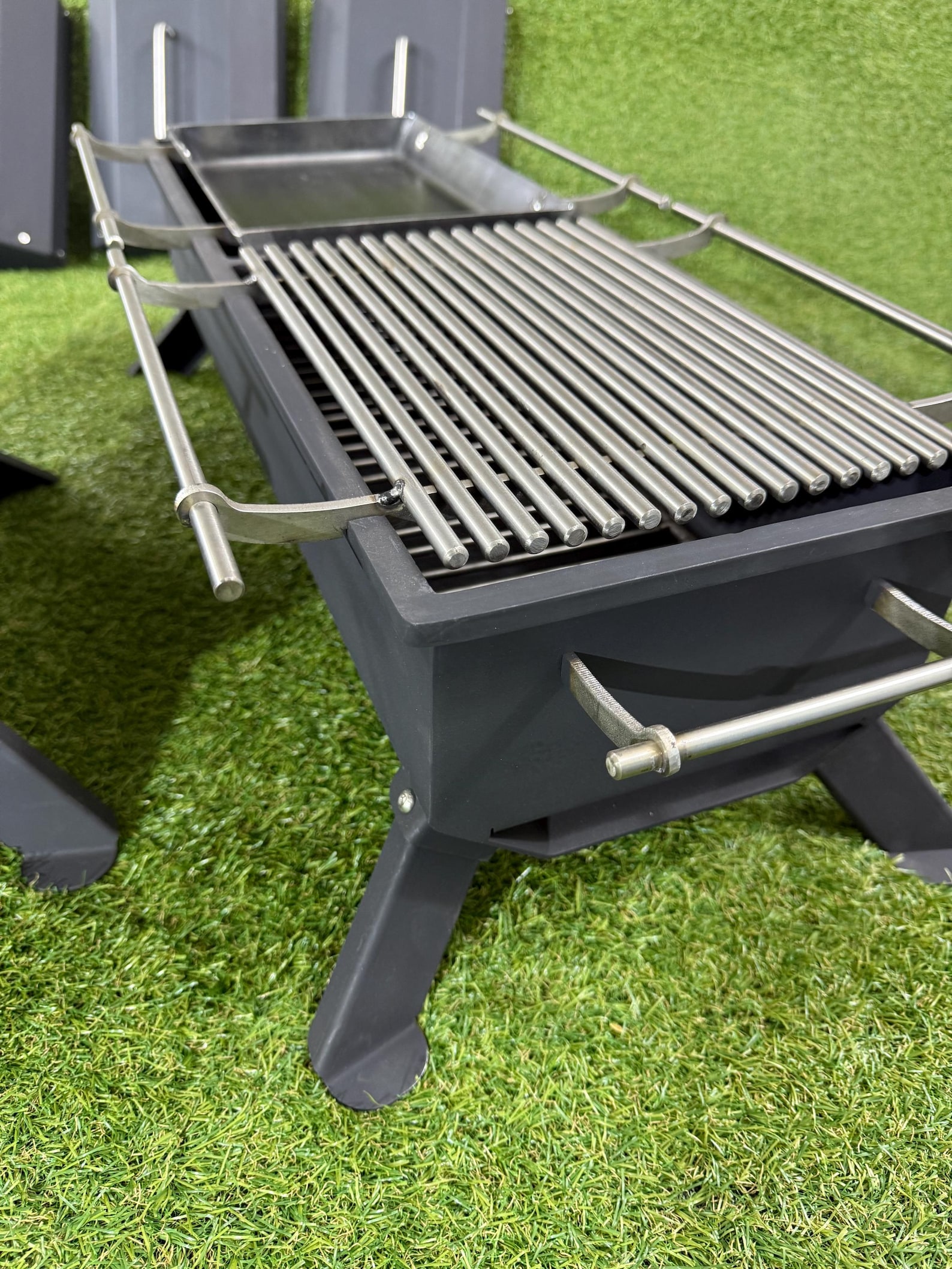 Hibachi Grill, Barbecue With Lid! Portable Grill! Charcoal Grill ...