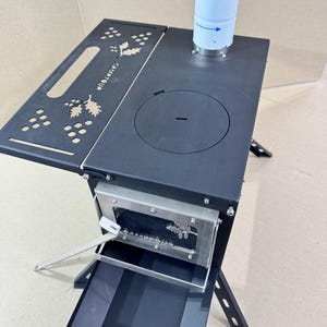 Wood Stove! Tent Stove! Mini Stove for Small Rooms, Cabins, Campers ...