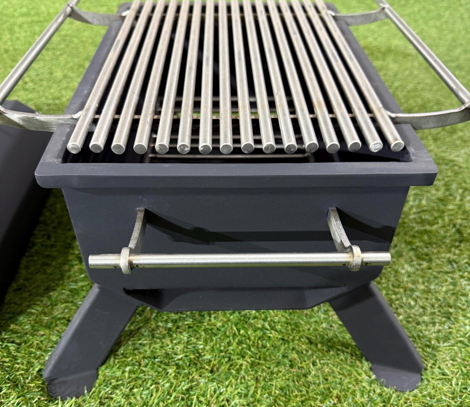 Hibachi Grill! Mangal! Tabletop Grill With a Lid and a Frying Pan ...