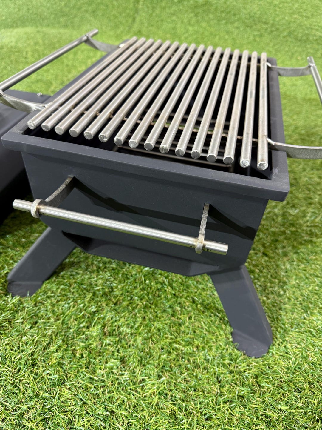 Hibachi Grill, Barbecue With Lid! Portable Grill! Charcoal Grill ...
