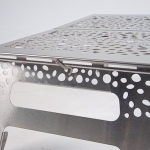 Stainless Steel BBQ for Fire! Table for Camping, Tourist. Folding Table ...
