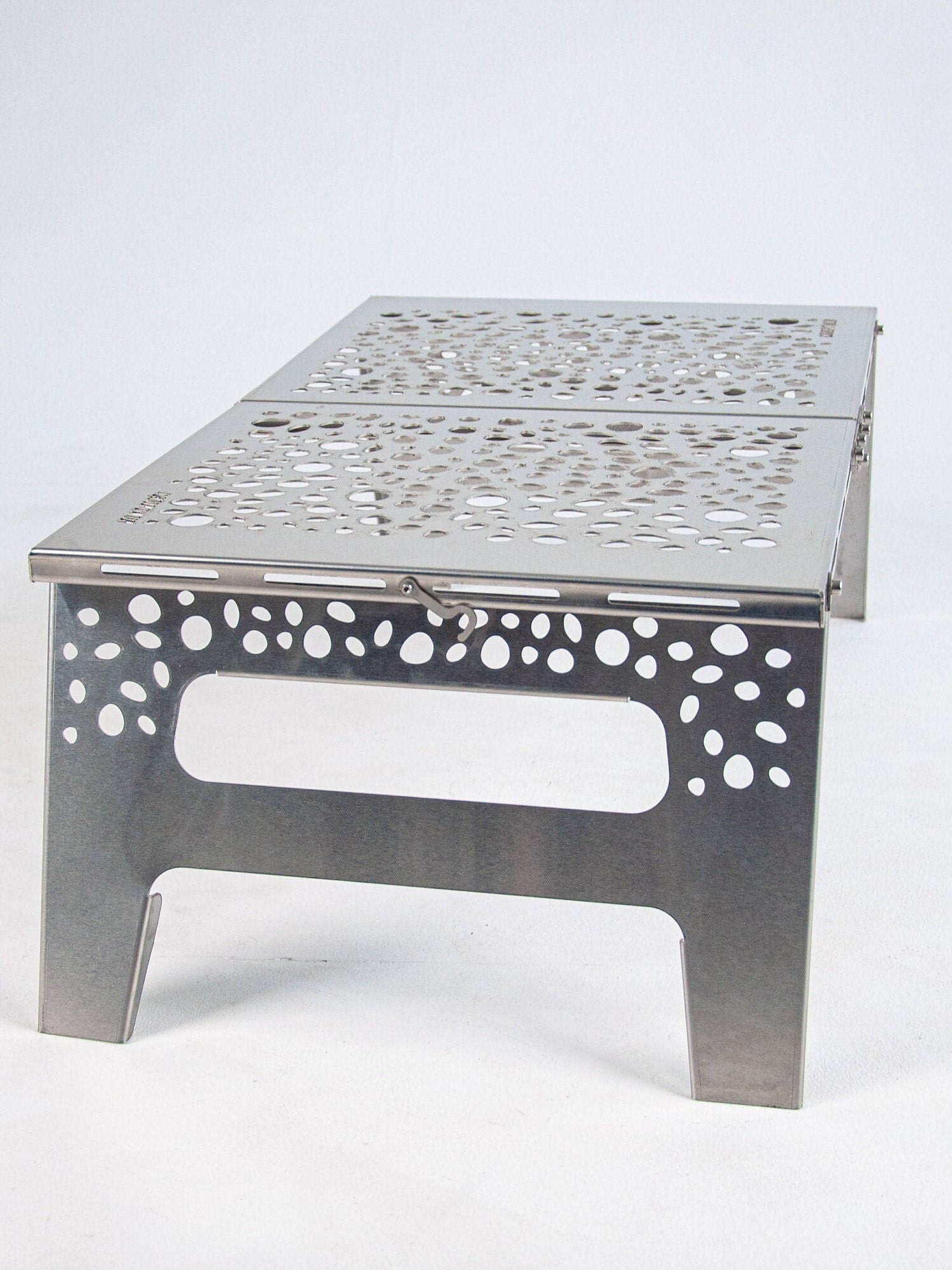 Stainless Steel BBQ for Fire! Table for Camping, Tourist. Folding Table ...