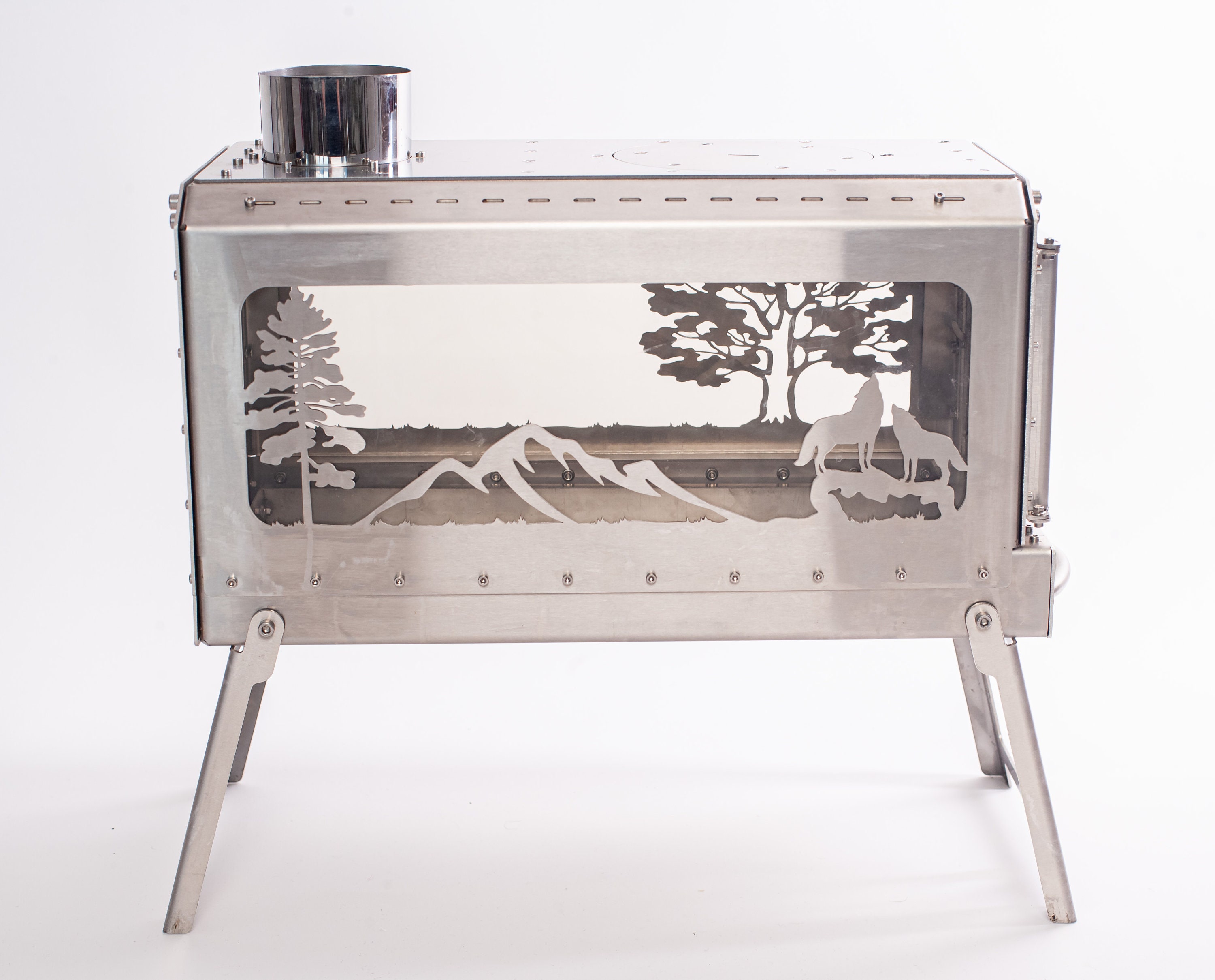 Portable Stove Multi-fuel Mini Cook Stove for Heating and Cooking Tent ...