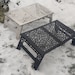 Metal Table for a Tent or Outdoor Camping! Compact Folding Mini Table ...