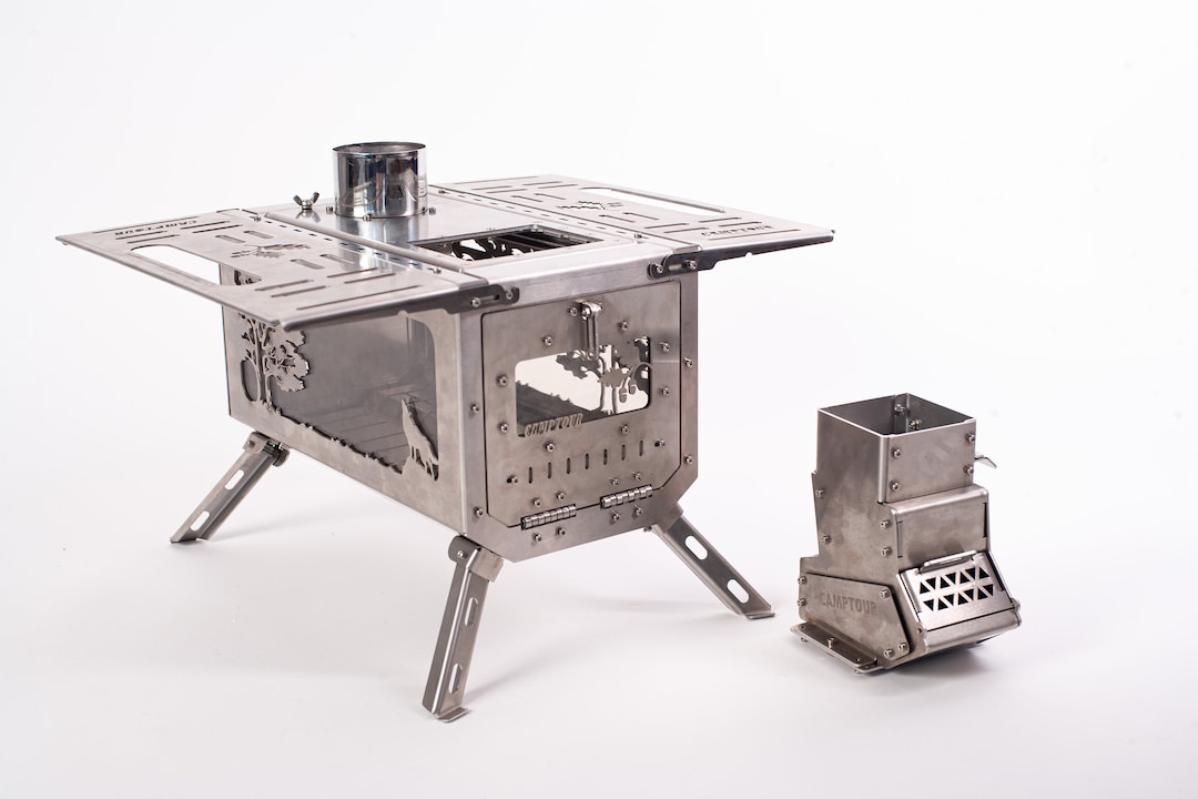 Pellet Stove for Tent or Trailer Garden Fireplace on the Terrace or ...