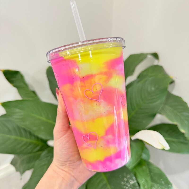 Plastic Milkshake Tumbler - Etsy